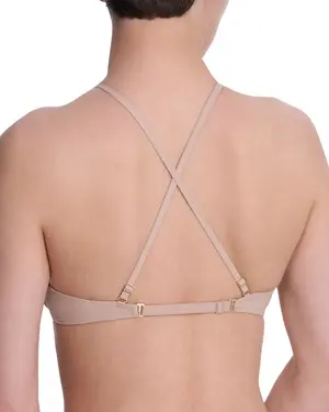 Natori Verge Convertible Plunge Bra - Cafe