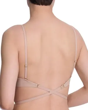 Natori Verge Convertible Plunge Bra - Cafe