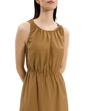 Theory Sleeveless Gathered Tier Dress