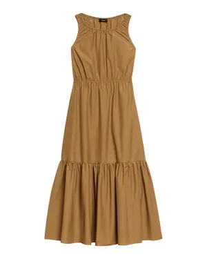 Theory Sleeveless Gathered Tier Dress