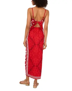 1.State Twist Front Maxi Dress