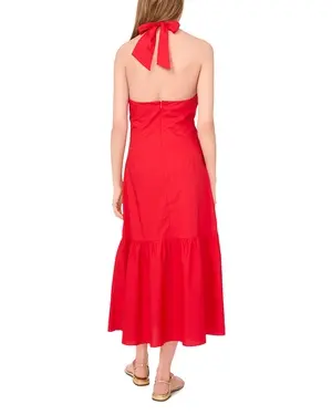 1.State Halter Midi Dress
