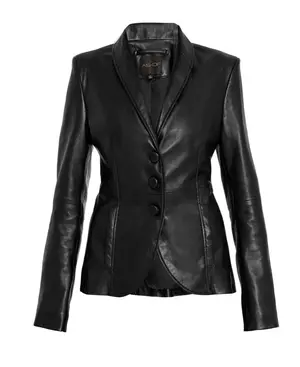 AS By DF Denise Recycled Leather Blazer