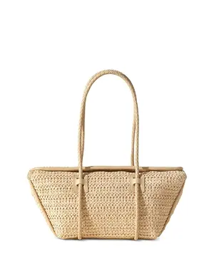 Hereu Raffia Shoulder Bag