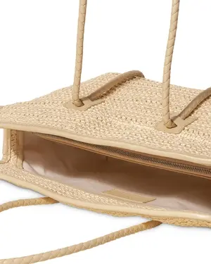 Hereu Raffia Shoulder Bag