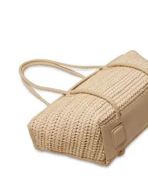 Hereu Raffia Shoulder Bag