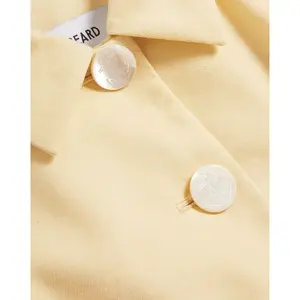 Veronica Beard Orlinda Button Vest - Chamomile