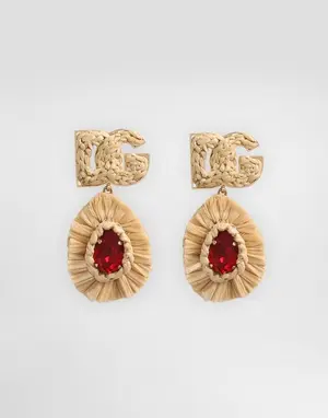 Dolce & Gabbana Logo Clip-on Earrings - Gold