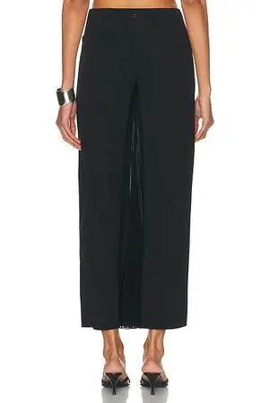 COURREGES Infinity Pleats Jersey Pants