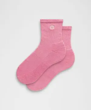Lululemon Daily Essential Quarter Socks - Candy Cloud