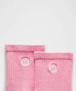 Lululemon Daily Essential Quarter Socks - Candy Cloud