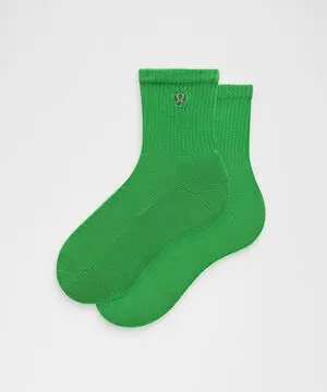 Lululemon Daily Essential Quarter Socks Chameleon