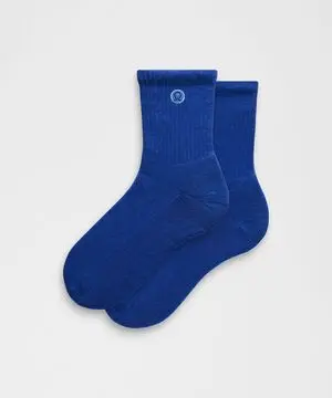 Lululemon Daily Essential Quarter Socks Riverside