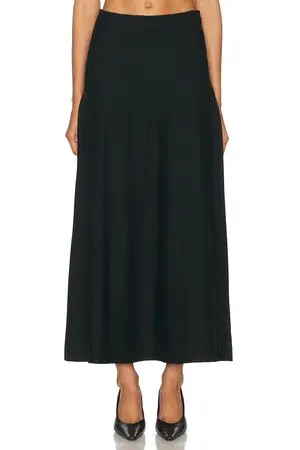 Gabriela Hearst Black Wash Skirts