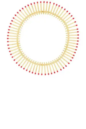 Bottega Veneta Fringe Necklace - Syrup