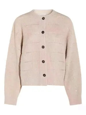 Brunello Cucinelli Round Neck Cardigans For Women