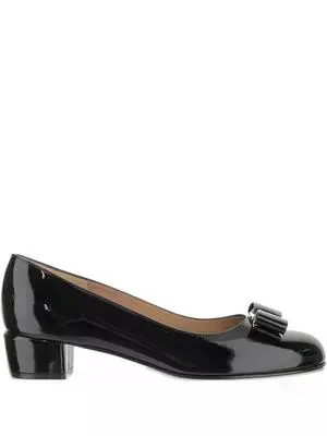FERRAGAMO 30mm Vara Patent-leather Pumps