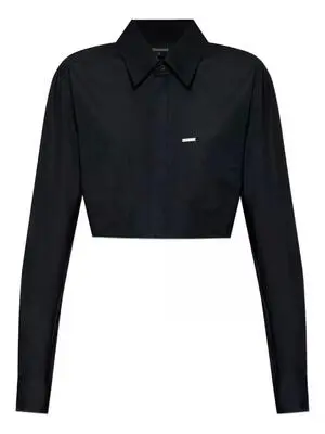 Dsquared2 Cropped Shirt - Black