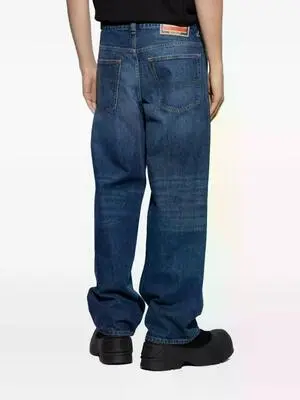 DIESEL® D-macro Straight Leg Jeans - Blue