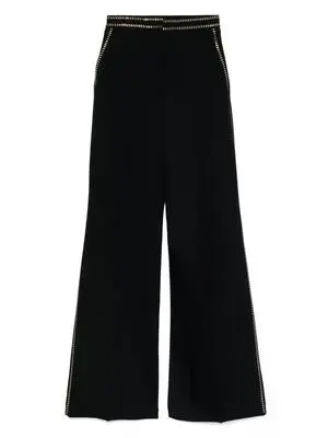 Elie Saab Stud Embellished Pants