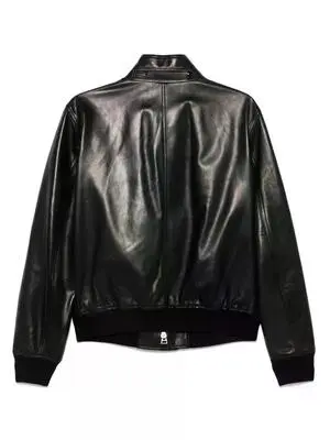 TOM FORD Leather Bomber Jacket