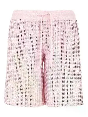VENUJA Crystal-embellished Shorts
