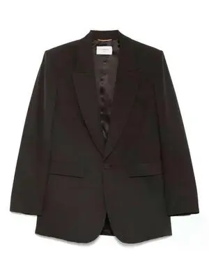 Saint Laurent Silk Single-breasted Blazer