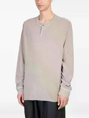 JAMES PERSE Cotton Henley T-shirt