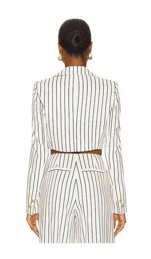 L'Agence Izzie Cropped Blazer