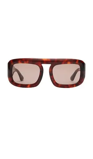 ELISA JOHNSON Aries Sunglasses - Brown