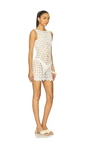 MORE TO COME Linds Mini Crochet Dress