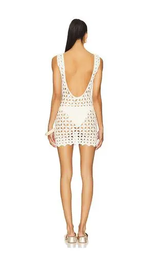 MORE TO COME Linds Mini Crochet Dress