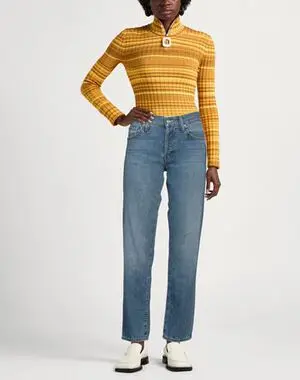 MOTHER Straight-leg Jeans With A High Waist