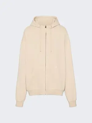 MAISON MARGIELA Washed Sweat Jacket - Ecru