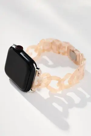 POSH TECH Resin Link Apple Watch Band Blush Pink
