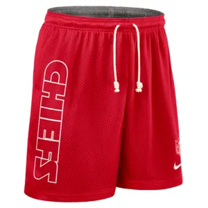 Nike Kansas City Chiefs Sideline Reversible Dri-fit Nfl Shorts - Red