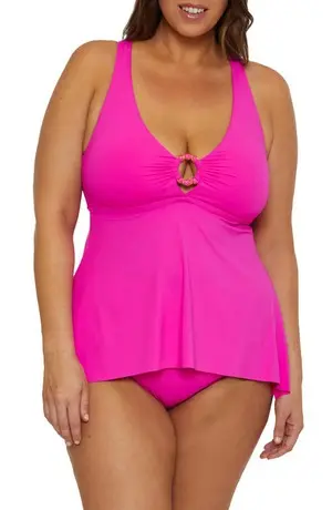 BECCA® By Rebecca Virtue Tankini - Azalea