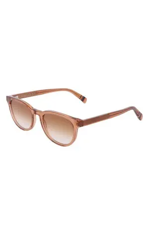 Paul Smith 52mm Oval Sunglasses - Transparent Caramel