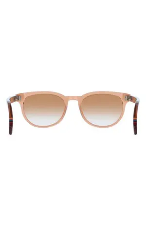 Paul Smith 52mm Oval Sunglasses - Transparent Caramel