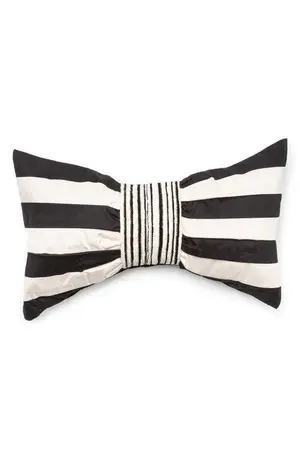 MACKENZIE-CHILDS Marquee Bow Accent Pillow