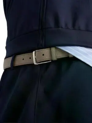 Prada Pebbled-leather Belt