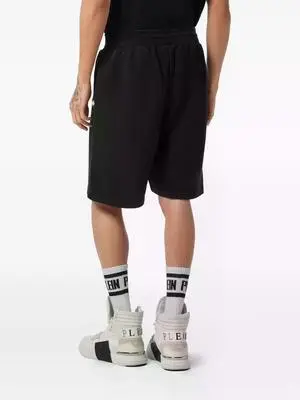 Philipp Plein Cotton Track Shorts