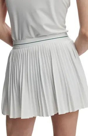 Varley Clemency Pleated Skort - White