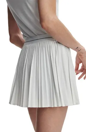 Varley Clemency Pleated Skort - White