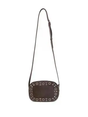 Valentino Garavani Stud Embellished Shoulder Bag - Brown