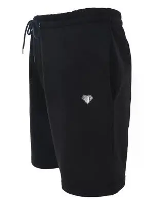 IUTER Logo-detail Track Shorts - Black