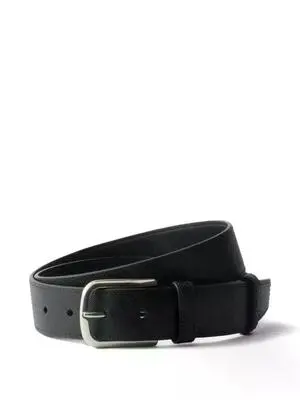 Prada Saffiano Leather Belt - Black