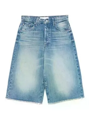MOTHER Cotton Denim Shorts