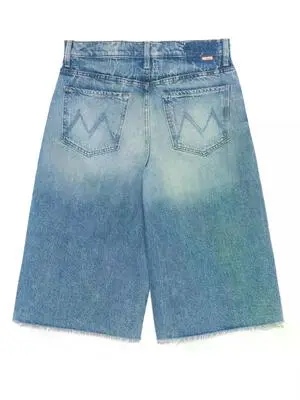 MOTHER Cotton Denim Shorts