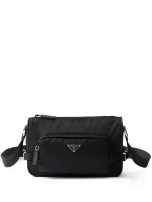 Prada Re-nylon Crossbody Bag - Black